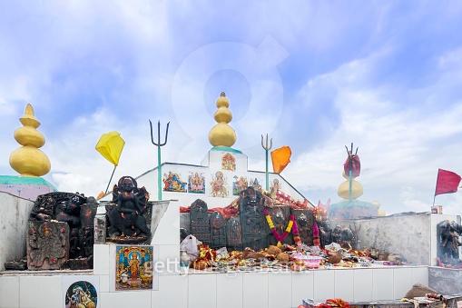 Shikari Mata / Devi Roofless Temple (The Hunter Goddess), Himalaya ...