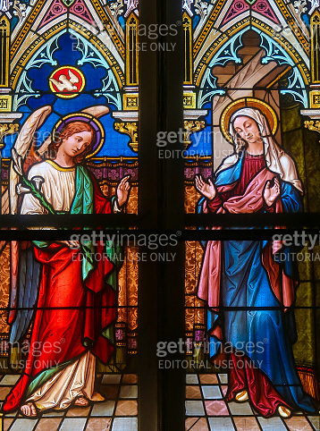 Stained Glass - The Annunciation 이미지 (607966488) - 게티이미지뱅크