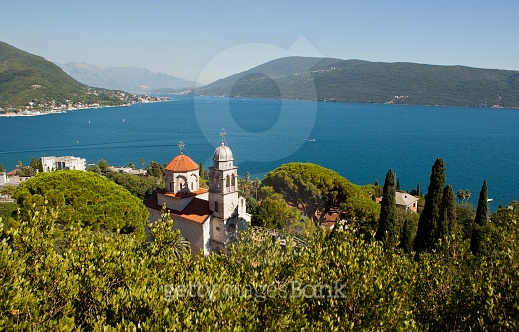Savina Monastery in Herceg-Novi, Montenegro. 이미지 (601922076) - 게티이미지뱅크