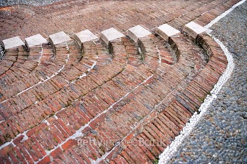 traditional historic italian masonry stairs in Liguria 이미지 (576895602 ...