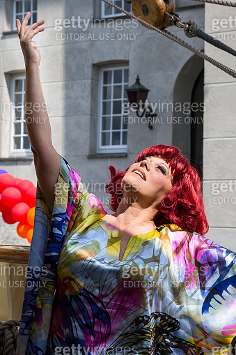 Lady Miss Kier former singer of Deee Lite (604902074) - 게티이미지뱅크