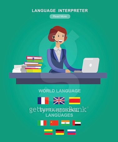 Vector detailed character Language translator 이미지 (535505398) - 게티이미지뱅크