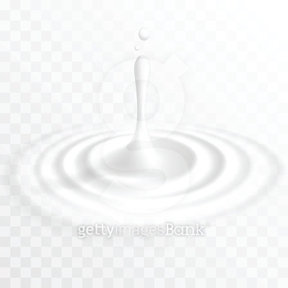 White liquid drop with ripple surface 이미지 (531323386) - 게티이미지뱅크