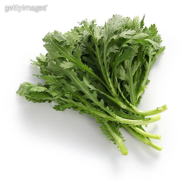 crown daisy, chop suey green, shungiku,chrysanthemum greens 이미지 ...