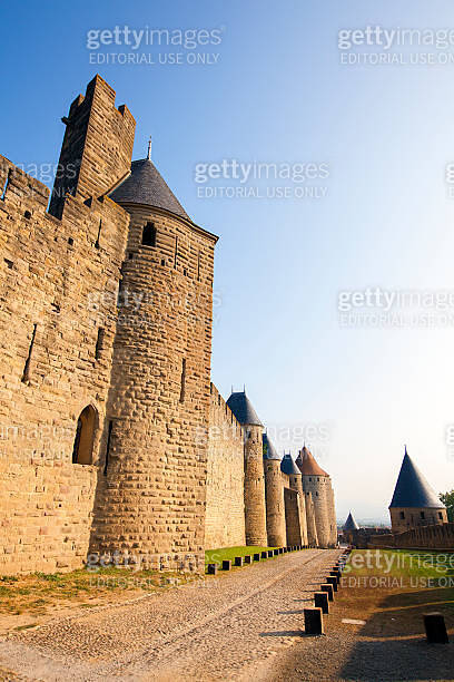 Medieval Citadel of Carcassonne. 이미지 (516265830) - 게티이미지뱅크