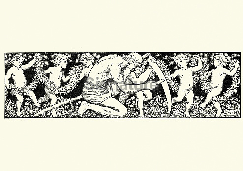 Old Father Time sharpening his scythe 이미지 (543692274) - 게티이미지뱅크