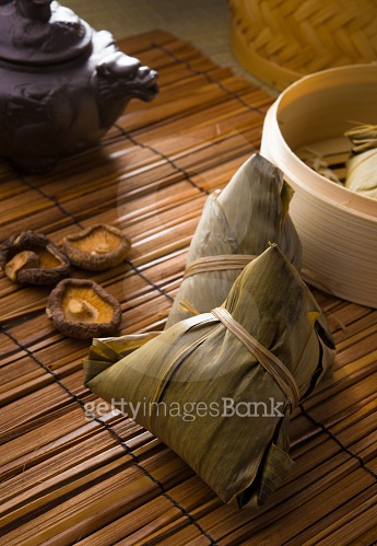 bazhang chinese dumplings, zongzi usually taken during duanwu fe ...