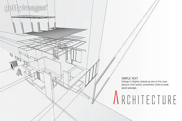 Exploded view of a building (504788546) - 게티이미지뱅크