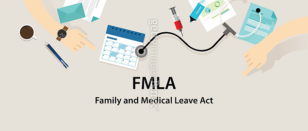 FMLA Family and Medical Leave Act 이미지 (616897722) - 게티이미지뱅크