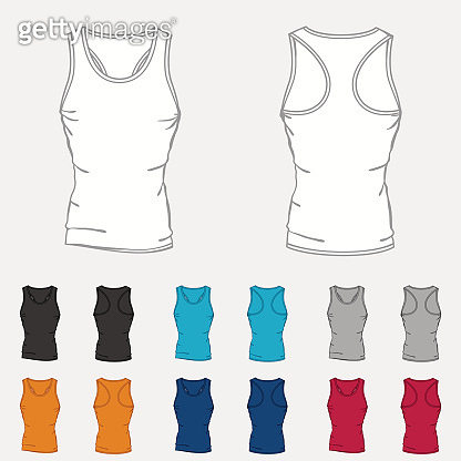 Set of colored singlets templates for men (607257226) 일러스트, 무료 일러스트 ...