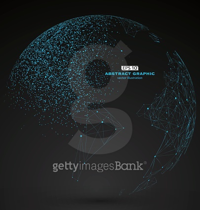 World map point, line, composition,international meaning. 이미지 ...