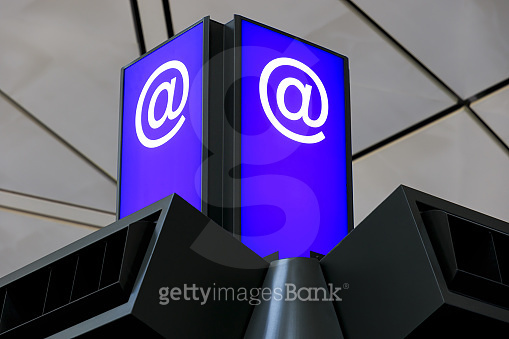 Internet At Sign lightbox Wifi hotspot for wireless internet in Airport ...