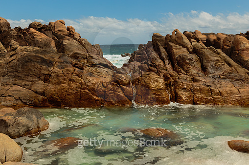 Tidal Pool at Wyadup Rocks Western Australia 이미지 (636198790) - 게티이미지뱅크