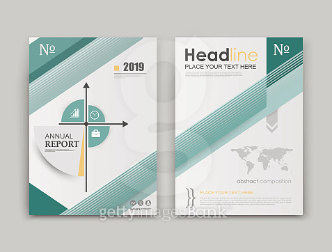 A4 brochure cover design. Ad frame font. Title sheet model. Creative ...