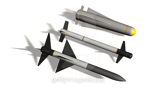 set of military bombs and rockets 이미지 (657088068) - 게티이미지뱅크