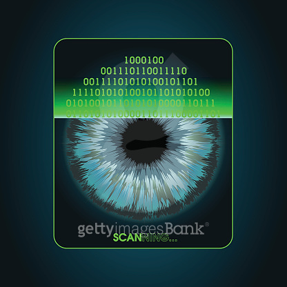 The scanning system of the retina, biometric security devices 이미지 ...