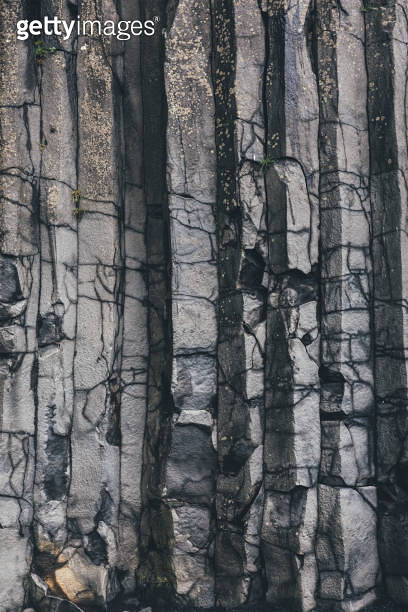 Columnar Basalt In Iceland (861667890) - 게티이미지뱅크