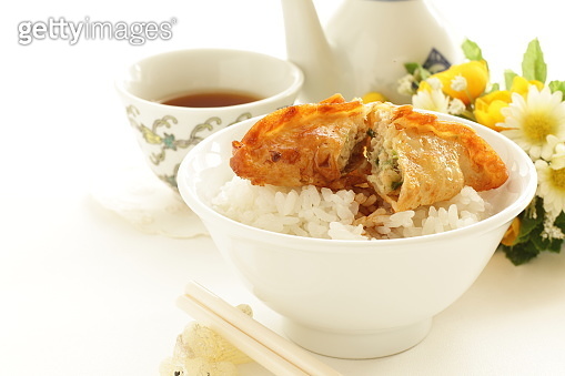 Chinese food, deep fried dumple 이미지 (842442090) - 게티이미지뱅크