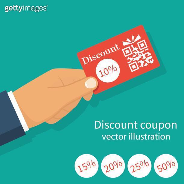 Discount coupon hold in hand 이미지 (853914904) - 게티이미지뱅크
