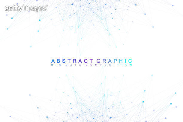 Big data complex. Graphic abstract background communication ...