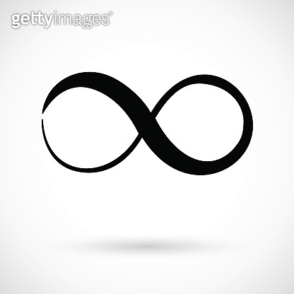 Infinity symbol outline (818743112) 일러스트, 무료 일러스트, 아이콘, 무료 아이콘 - 게티이미지뱅크