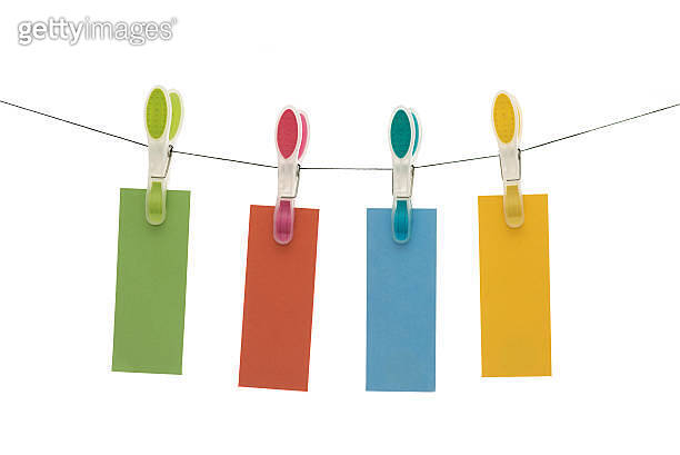 Hanging cards 이미지 (637088922) - 게티이미지뱅크