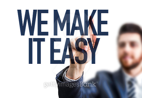 We Make It Easy 이미지 (824227258) - 게티이미지뱅크