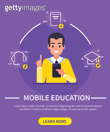 mobile education 이미지 (842463546) - 게티이미지뱅크