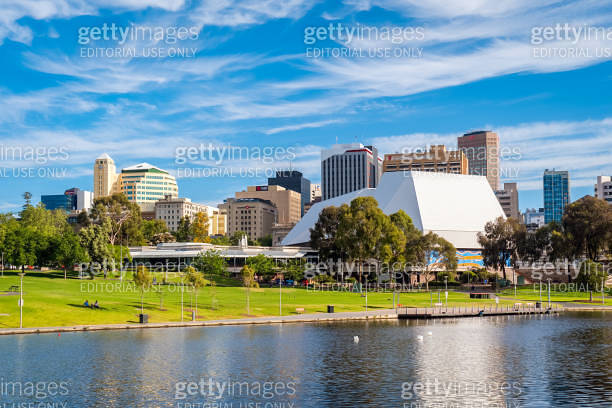 Adelaide city skyline on a day 이미지 (830203914) - 게티이미지뱅크