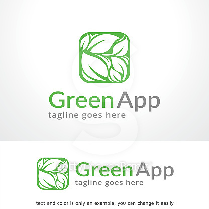Green App Symbol Template Design Vector, Emblem, Design Concept ...