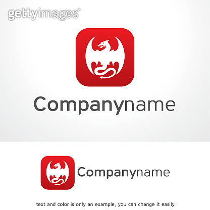 Dragon App Symbol Template Design Vector, Emblem, Design Concept ...