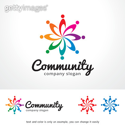 Community Symbol Template Design Vector, Emblem, Design Concept ...
