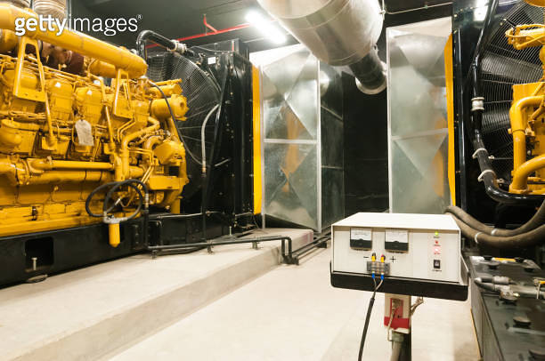 power generator for large building office (809632702) - 게티이미지뱅크