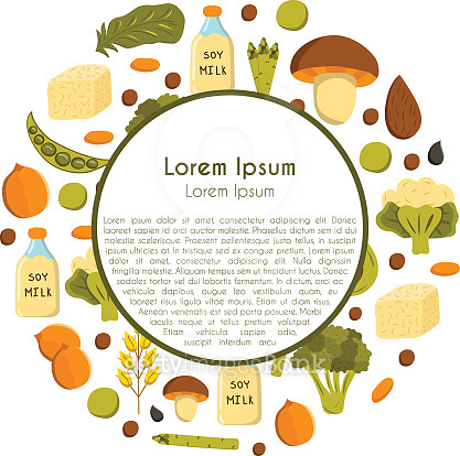 Vector source vegan protein background 이미지 (641265786) - 게티이미지뱅크