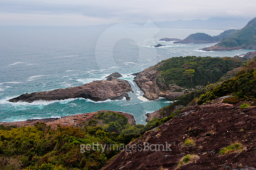 Beautiful coastline of Hyuga cape in Miyazaki, Kyushu (687916796) - 게티이미지뱅크