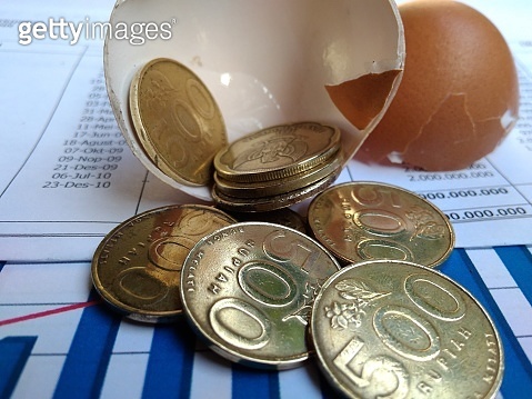 Illustration for Financial Report from Investment income (Coin out from ...