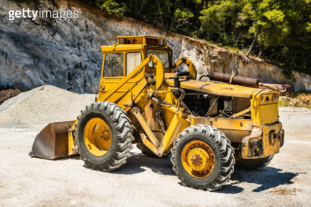 Old wheel loader 이미지 (655969112) - 게티이미지뱅크