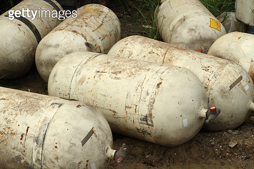 CNG NGV gas storage tank 이미지 (845852068) - 게티이미지뱅크