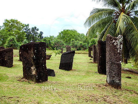 Stone Monoliths of Badrulchau, Palau 이미지 (657138824) - 게티이미지뱅크
