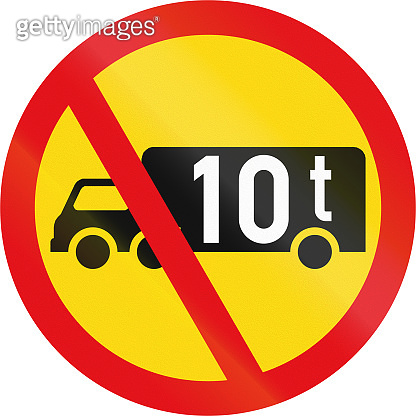 Temporary road sign used in the African country of Botswana - Goods ...