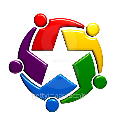 Teamwork Star People. 3D Rendering llustration 이미지 (689431624) - 게티이미지뱅크