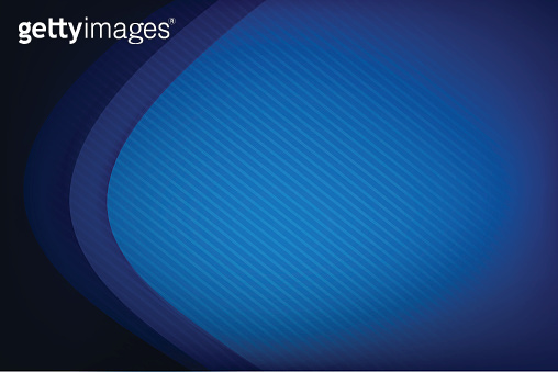 Abstract deep blue background curve and overlap layer with basic simply ...