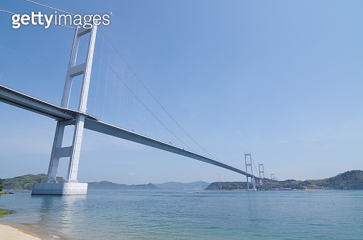 Setouchi Shimanami Kaido Expressway in Japan (849829026) - 게티이미지뱅크