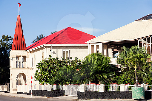 Tongan Parliament building in Nuku'alofa (638748400) - 게티이미지뱅크