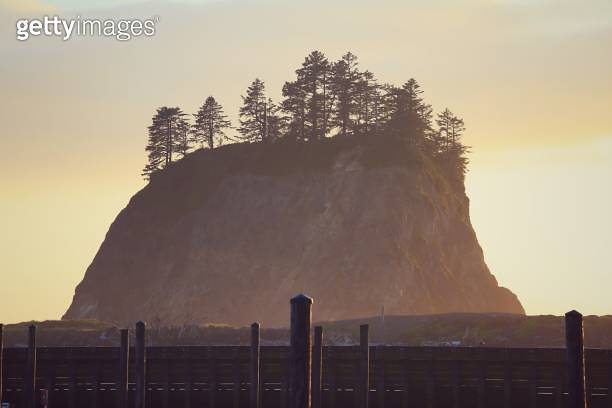 Quileute Tribe Indian Reservation La Push Olympic Coast Sunset ...