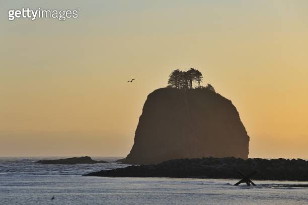 Quileute Tribe Indian Reservation La Push Olympic Coast Sunset ...
