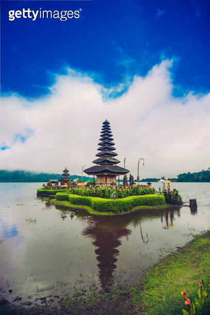 Pura Ulun Danu Beratan the Floating Temple in Bali, Indonesia ...