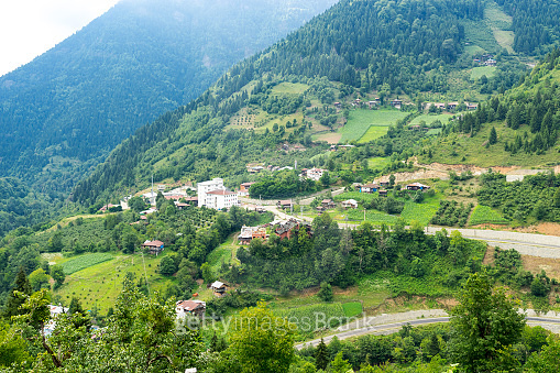 Macahel Valley in Eastern Black Sea, Artvin, Turkey. (674520724) - 게티이미지뱅크