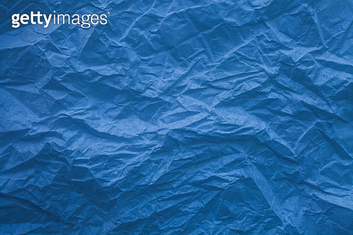 Rough blue paper texture. Blue crumpled paper texture and background ...