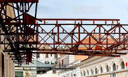 Interior of MACRO testaccio. Museum of Contemporary Art of Rome ...